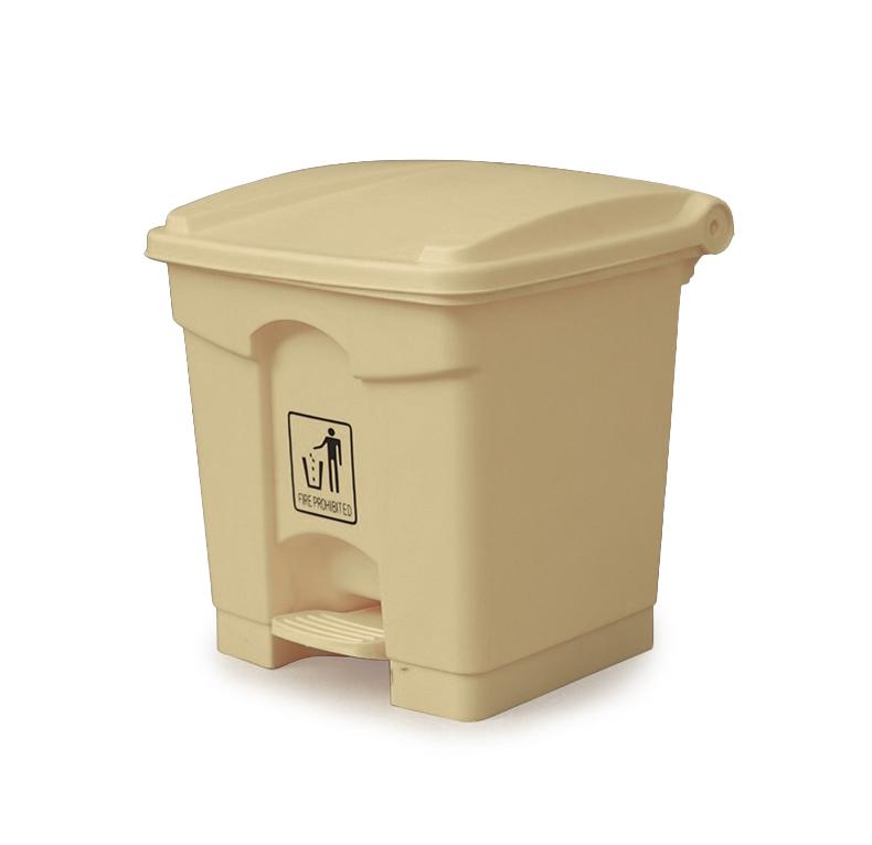 AKC | Plastic Garbage Bin | 30 LTR | BEIGE