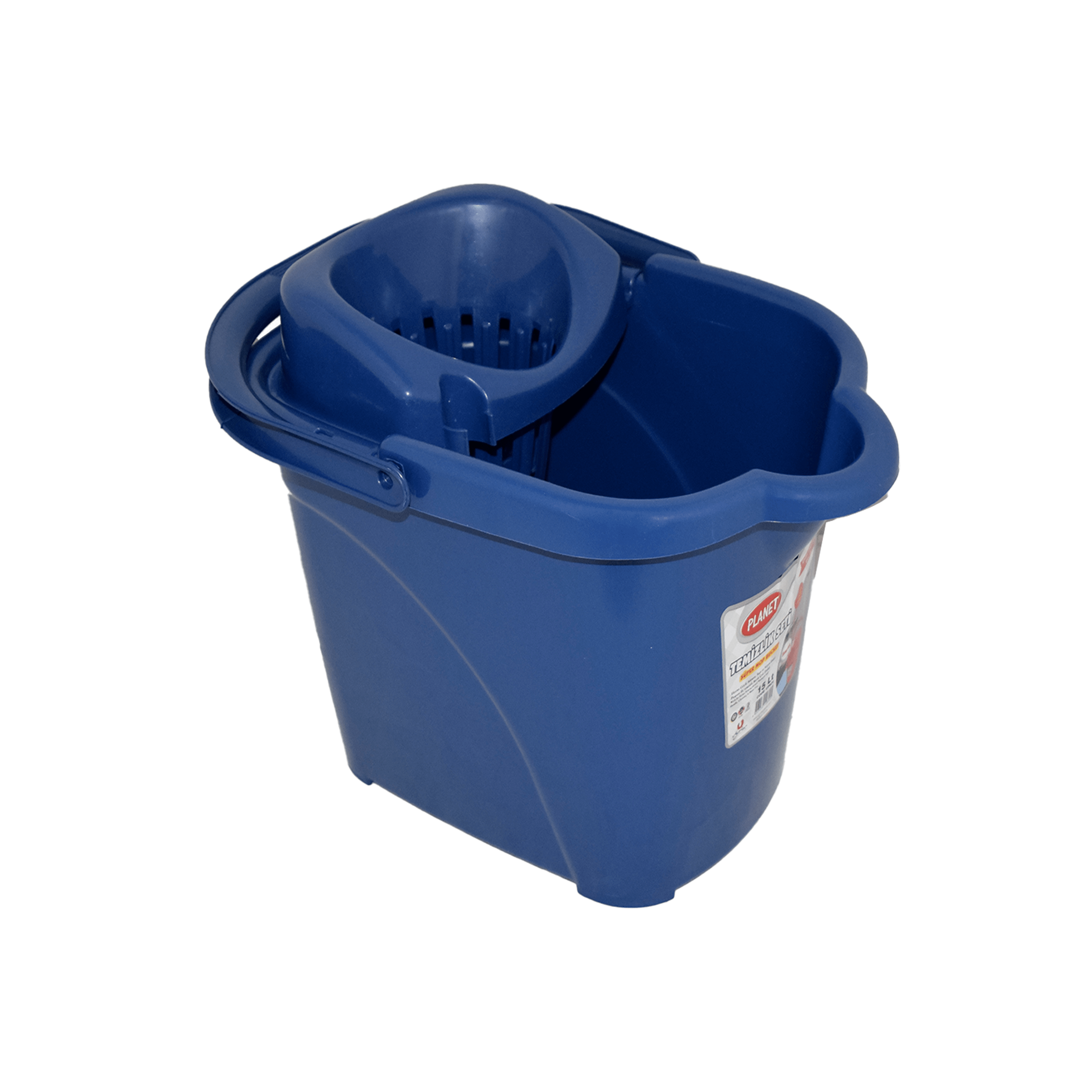 AKC | Plastic Mop Bucket | 15LTR