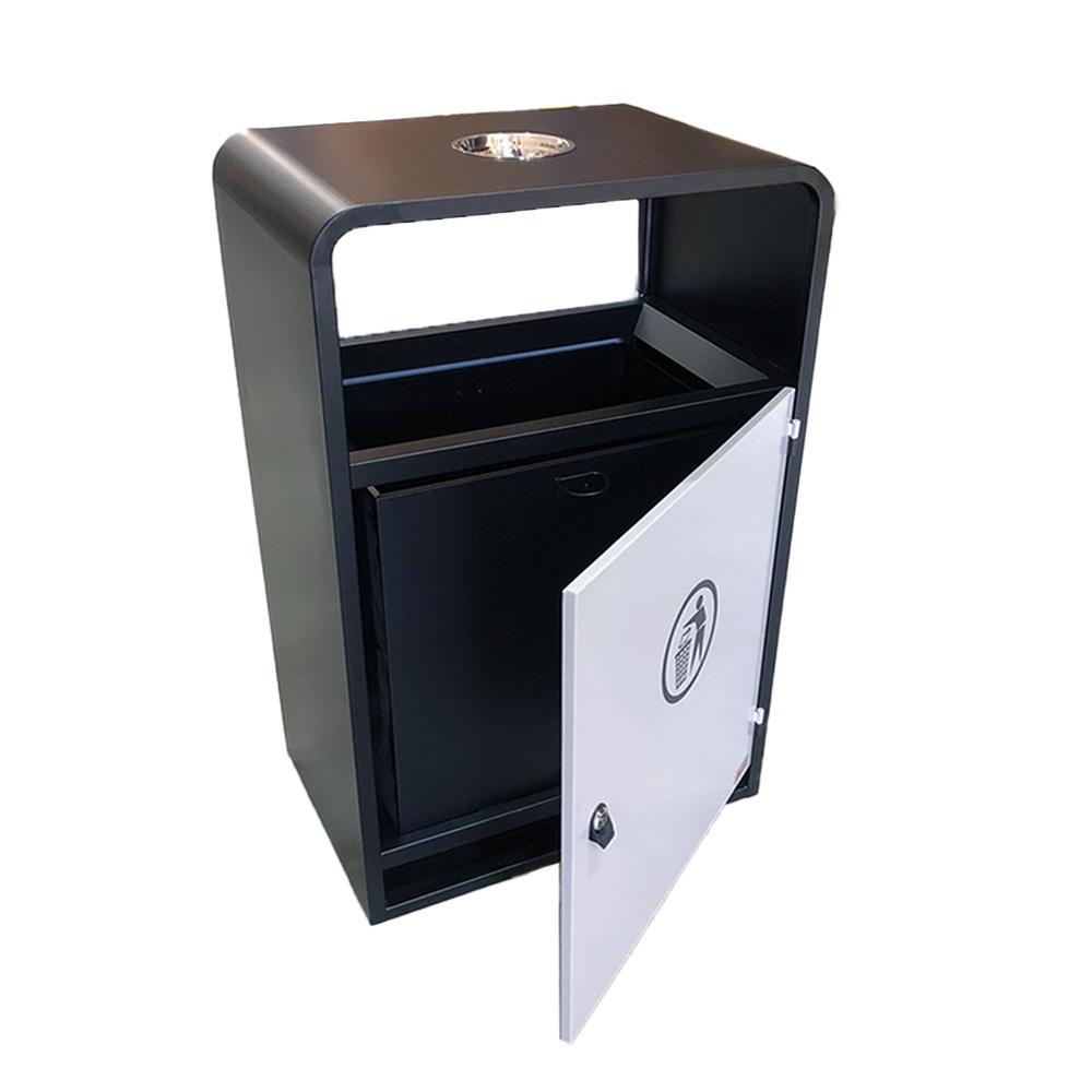 AKC outdoor Stainless Steel Trash Bin with Ash Tray