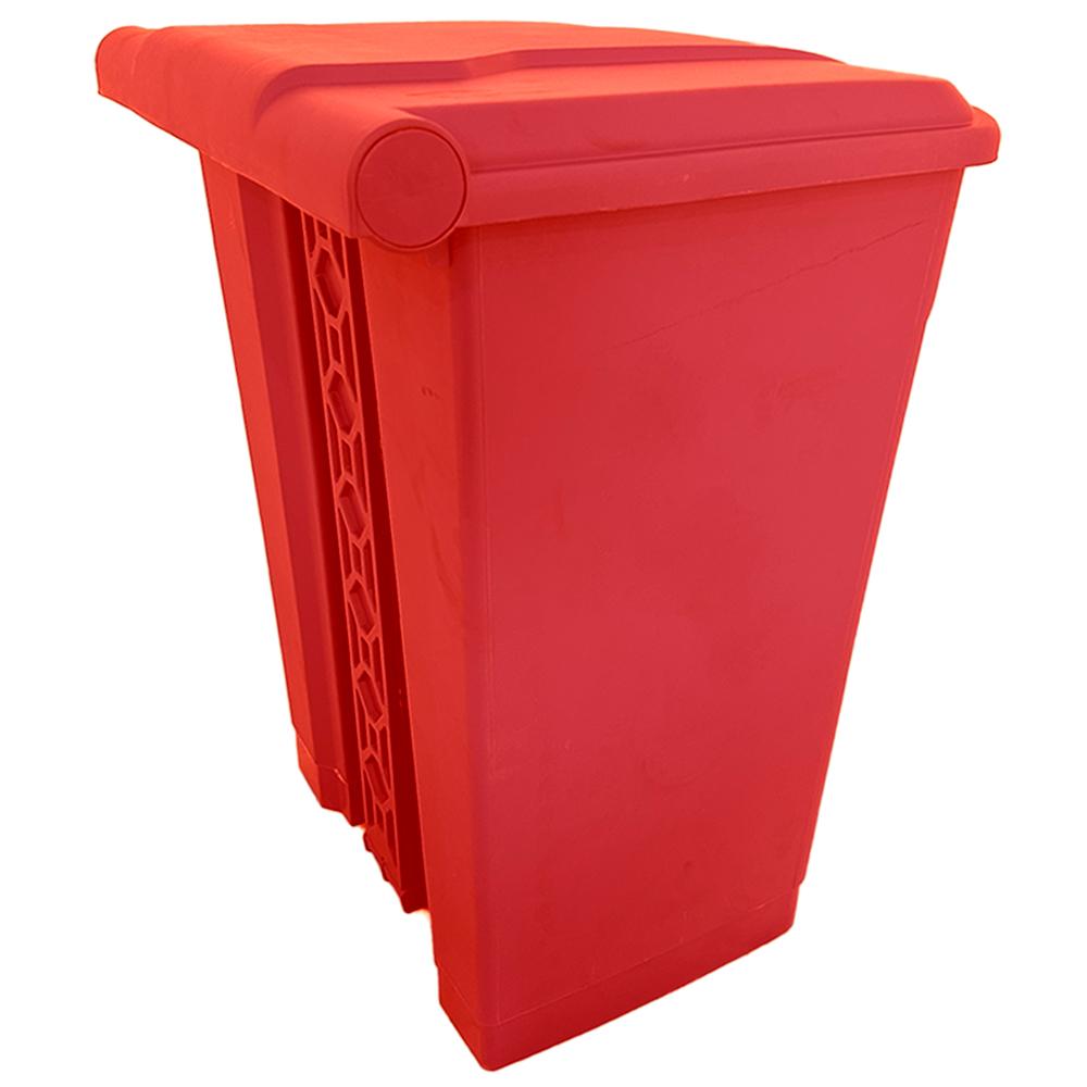 AKC Plastic Garbage Bin | 87LTR | RED