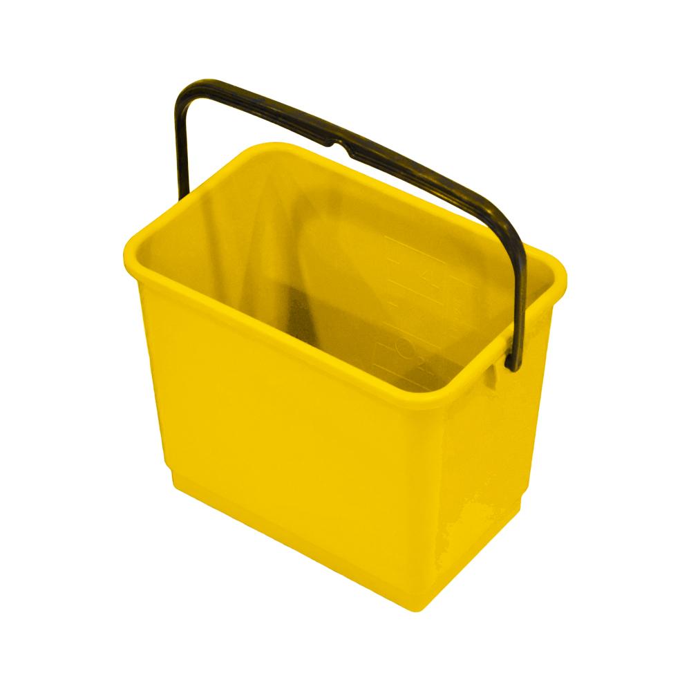 Plastic Yellow Bucket 6 Liters